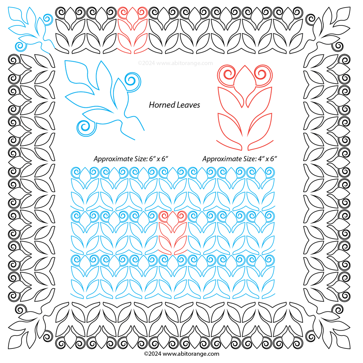 Borders and Corners - Digital Quilting Designs/patterns for longarm ...