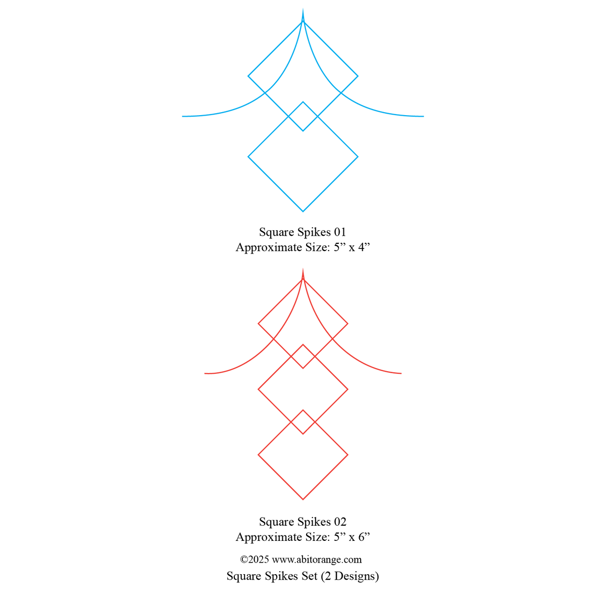 Square Spikes — A Bit Orange