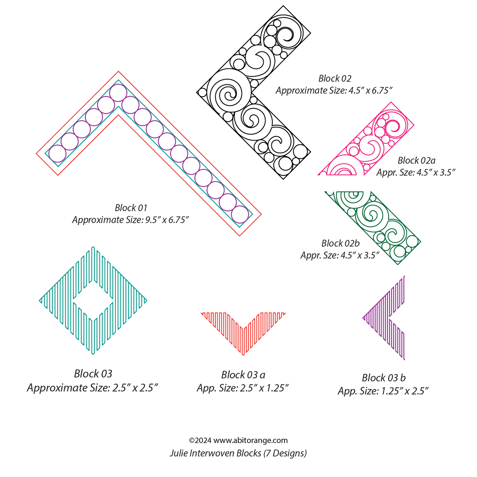 Borders and Corners - Digital Quilting Designs/patterns for longarm ...