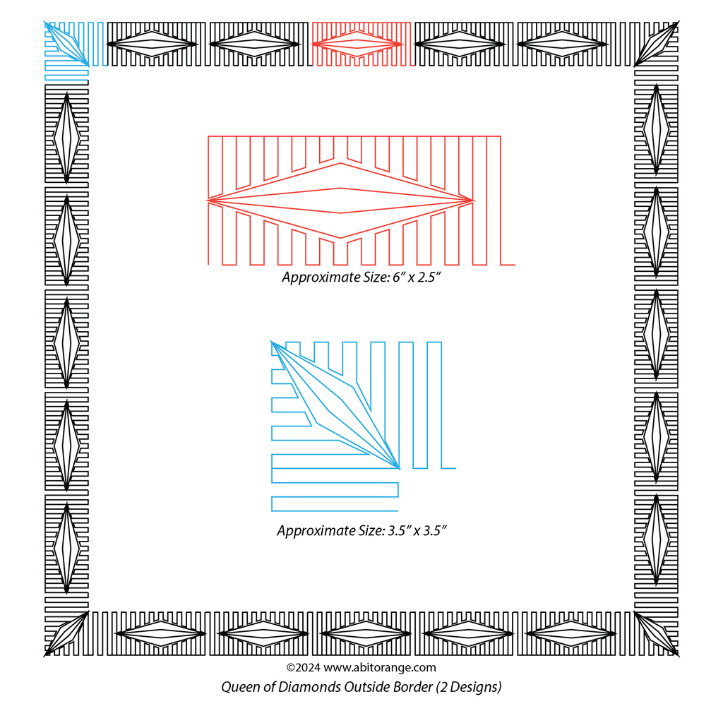 Borders and Corners - Digital Quilting Designs/patterns for longarm ...