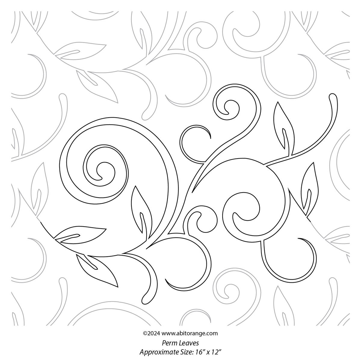 Perm Leaves — A Bit Orange