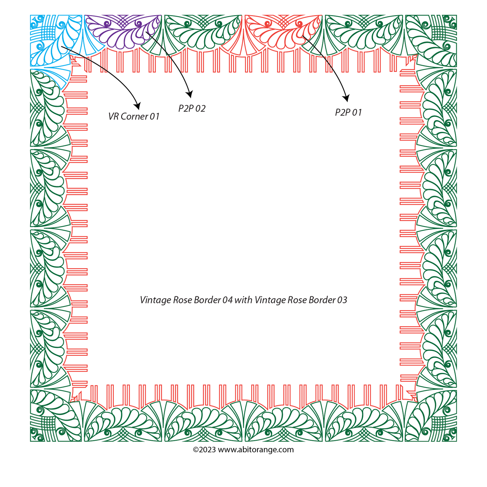 VR Border 04 — A Bit Orange