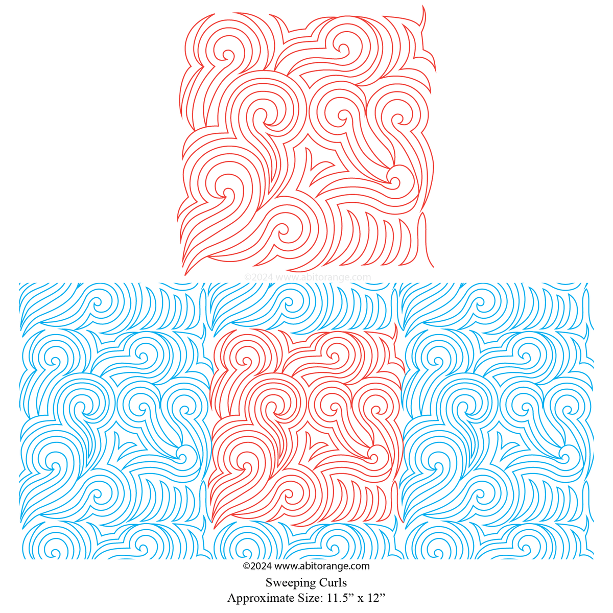 Sweeping Curls — A Bit Orange