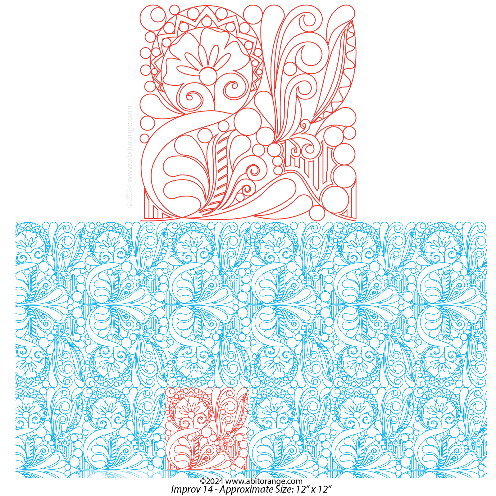 Borders and Corners - Digital Quilting Designs/patterns for longarm ...