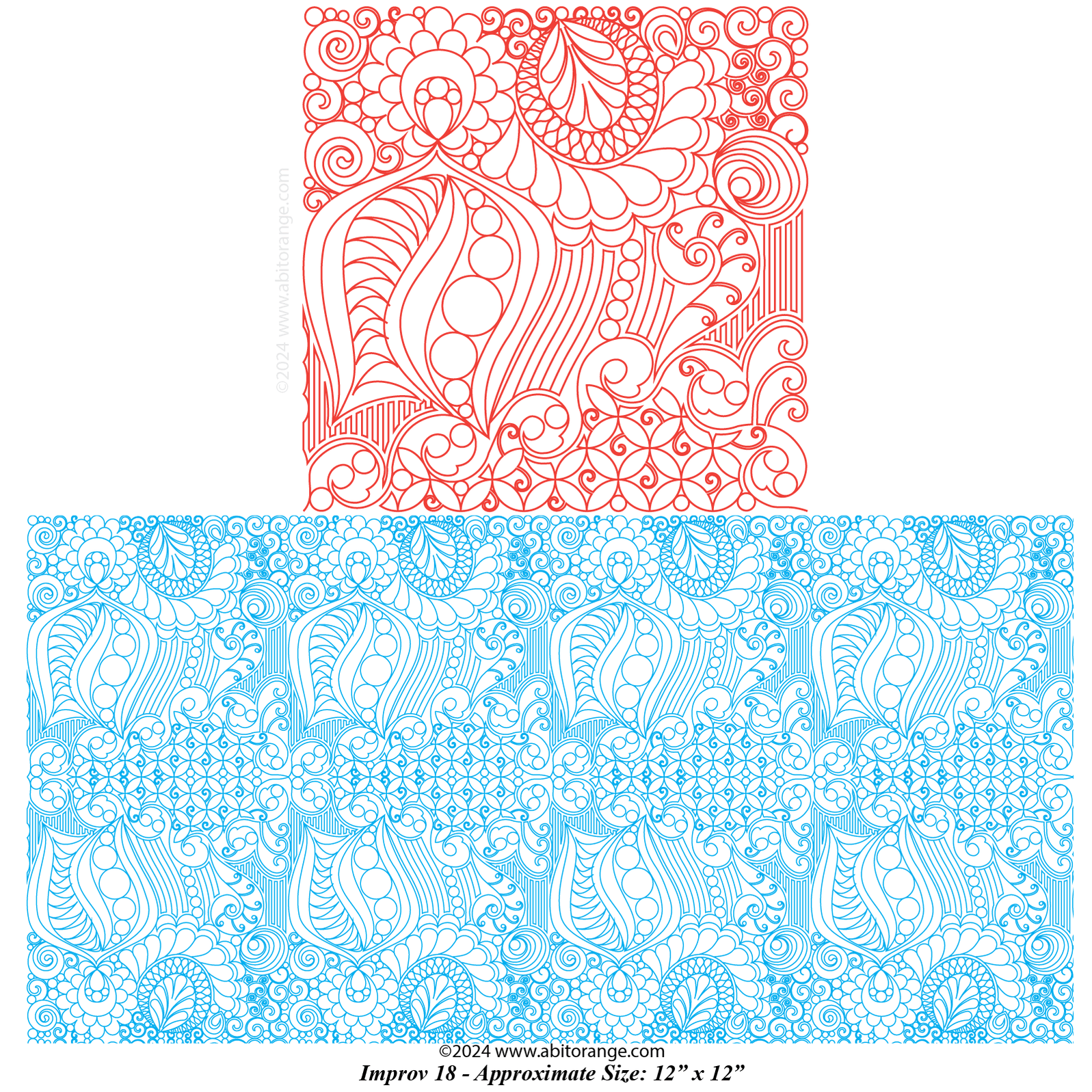 Borders and Corners - Digital Quilting Designs/patterns for longarm ...