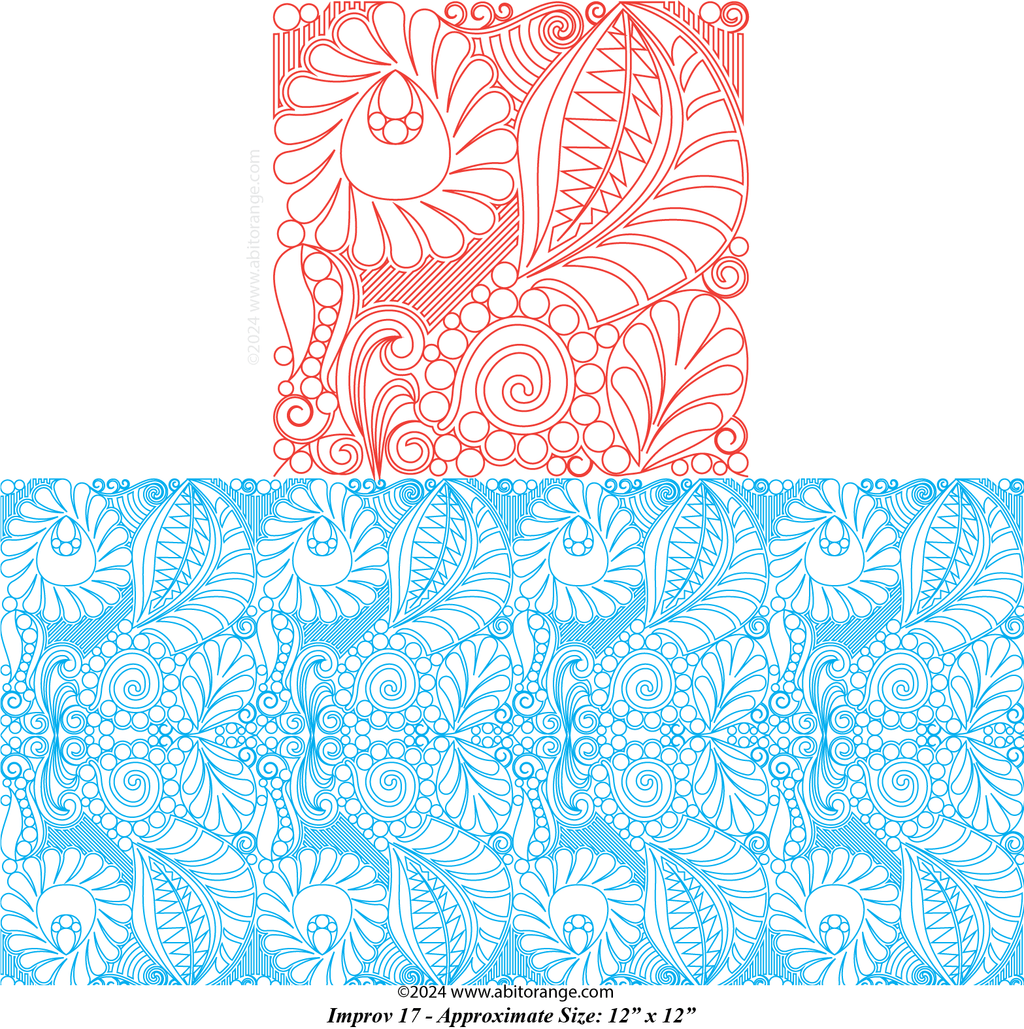 Borders and Corners - Digital Quilting Designs/patterns for longarm ...