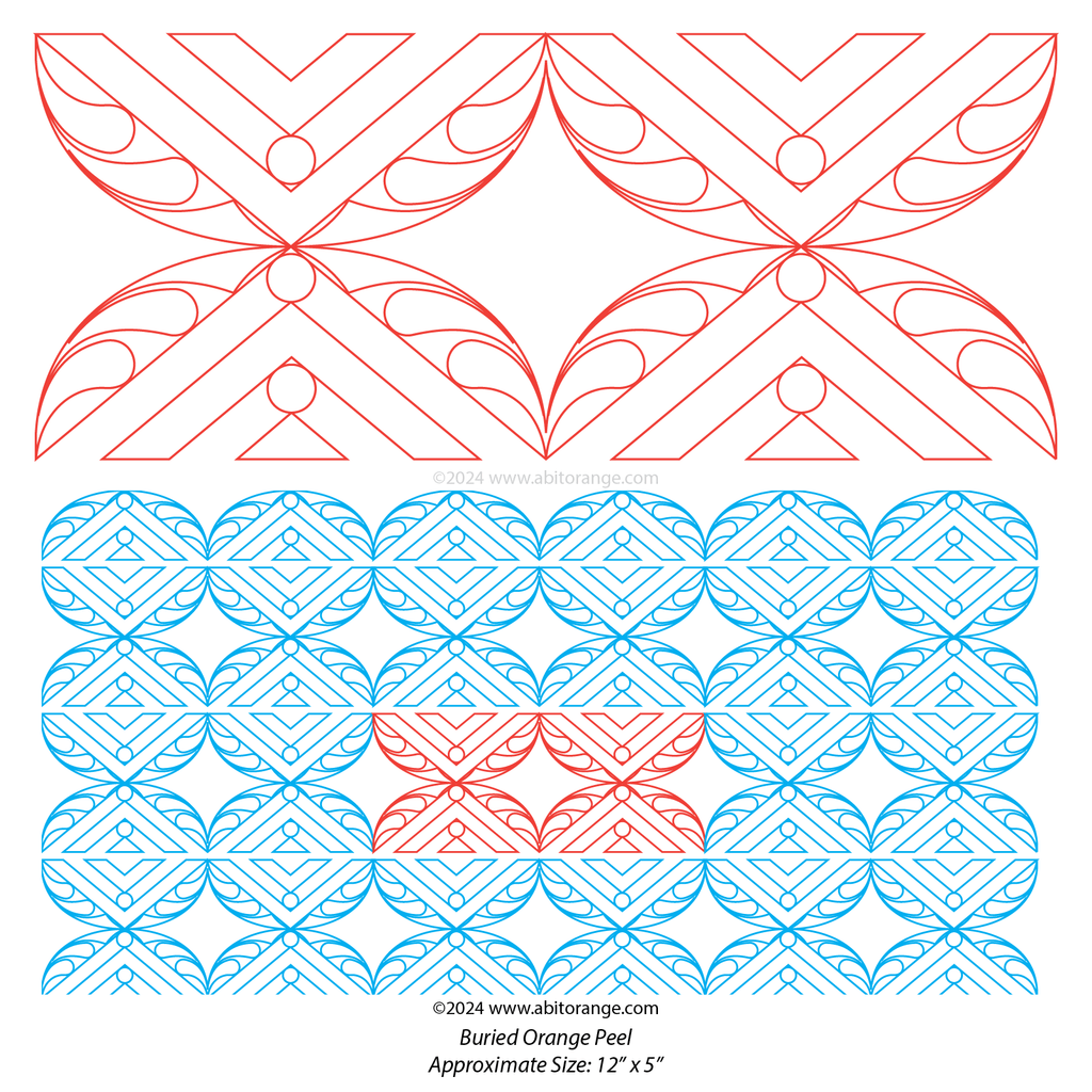 Digital Quilting Patterns — A Bit Orange