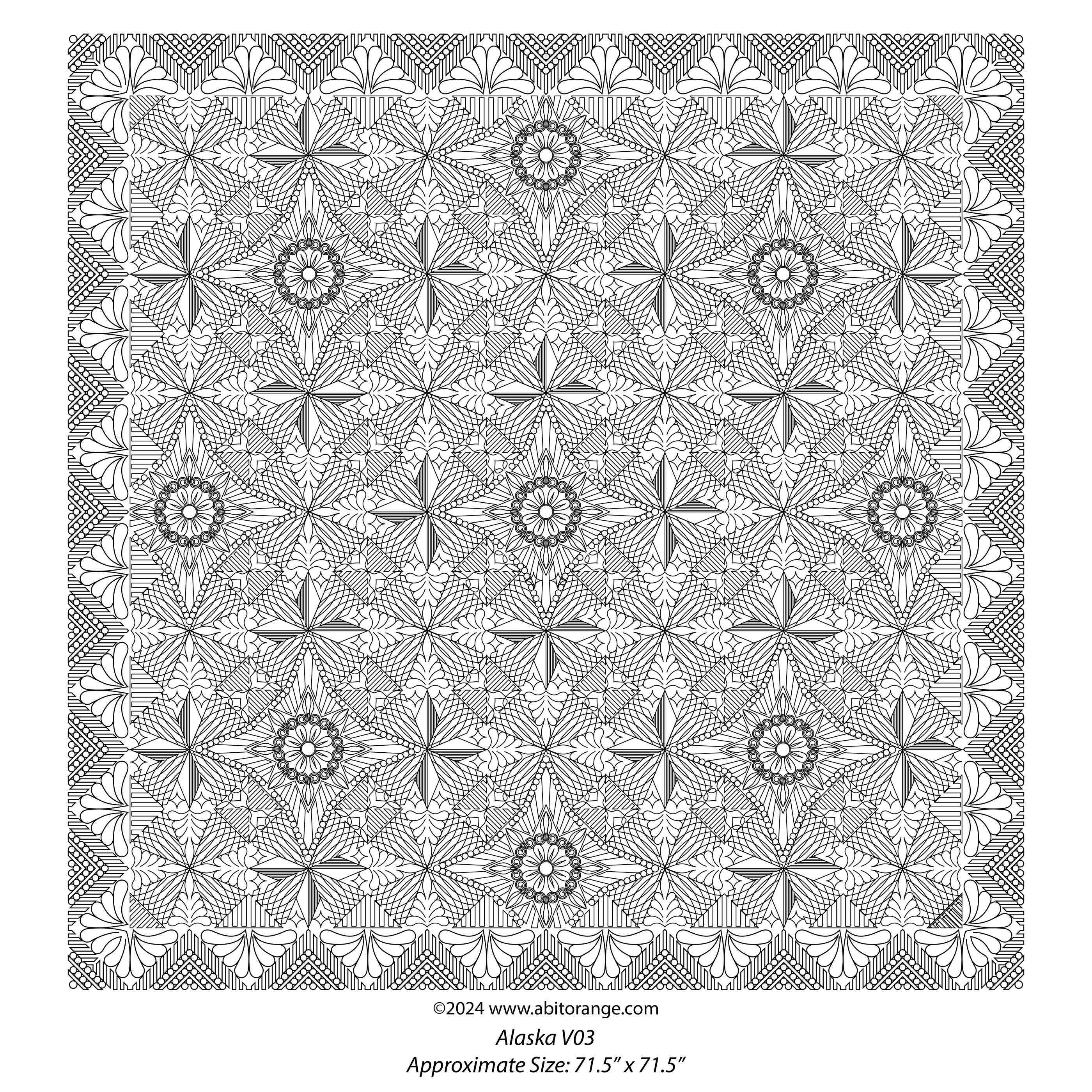 Alaska Quilt Pattern digital quilting designs for longarm machines — A ...