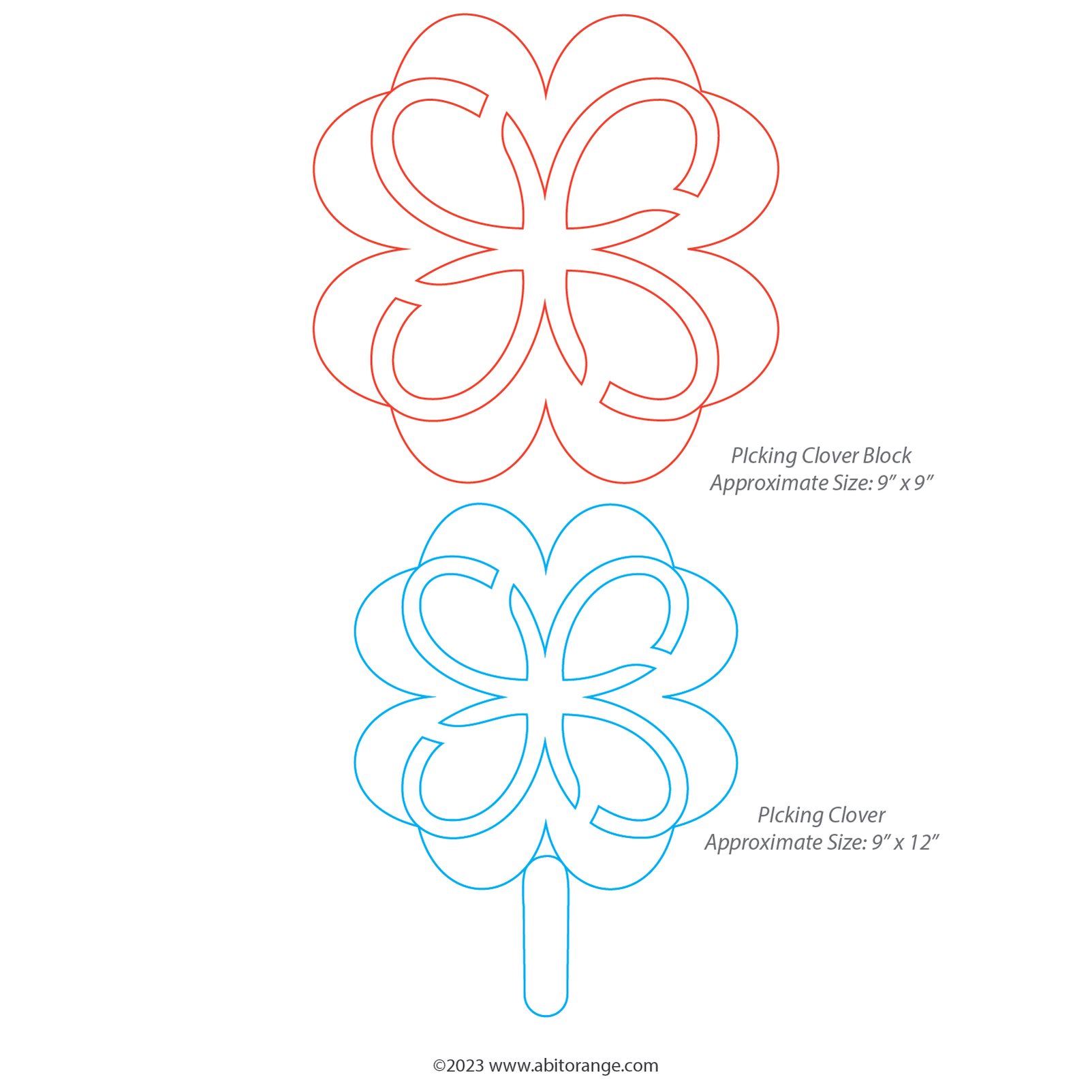 Picking Clover Blocks — A Bit Orange