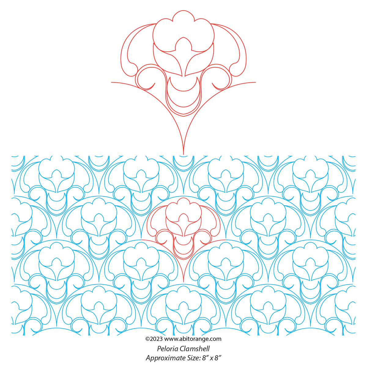 Peloria Clamshell — A Bit Orange