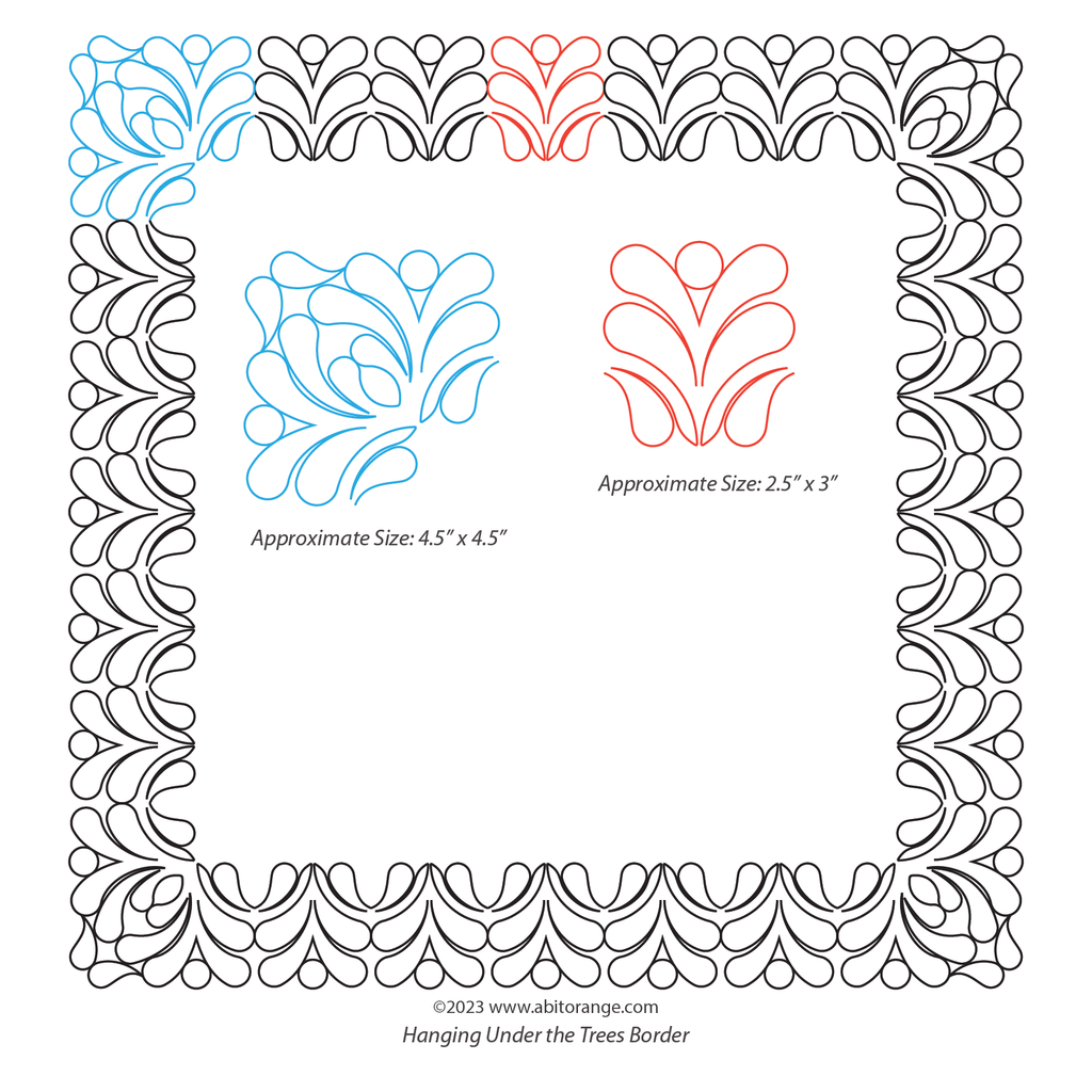 Borders and Corners - Digital Quilting Designs/patterns for longarm ...
