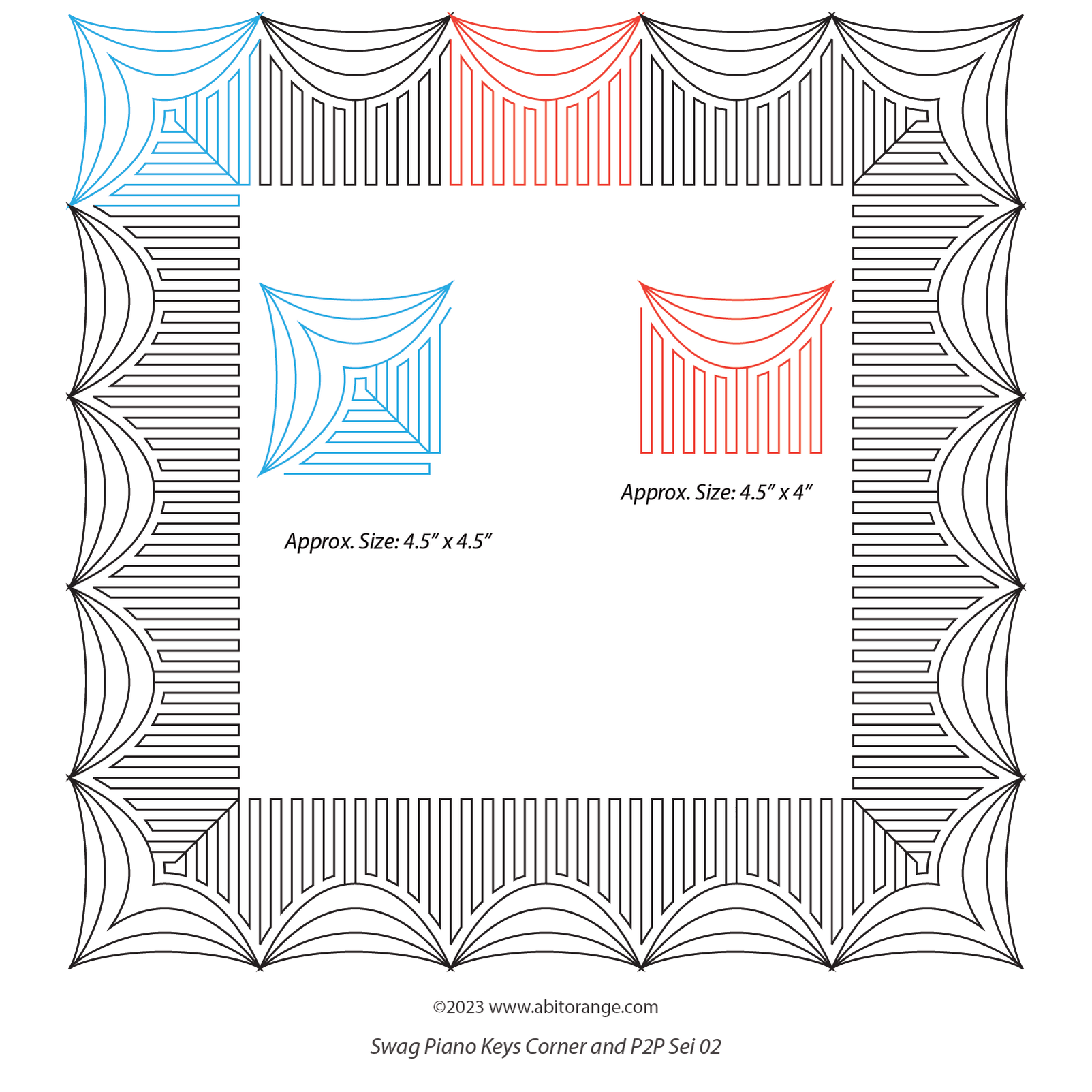 Swag Piano Keys — A Bit Orange