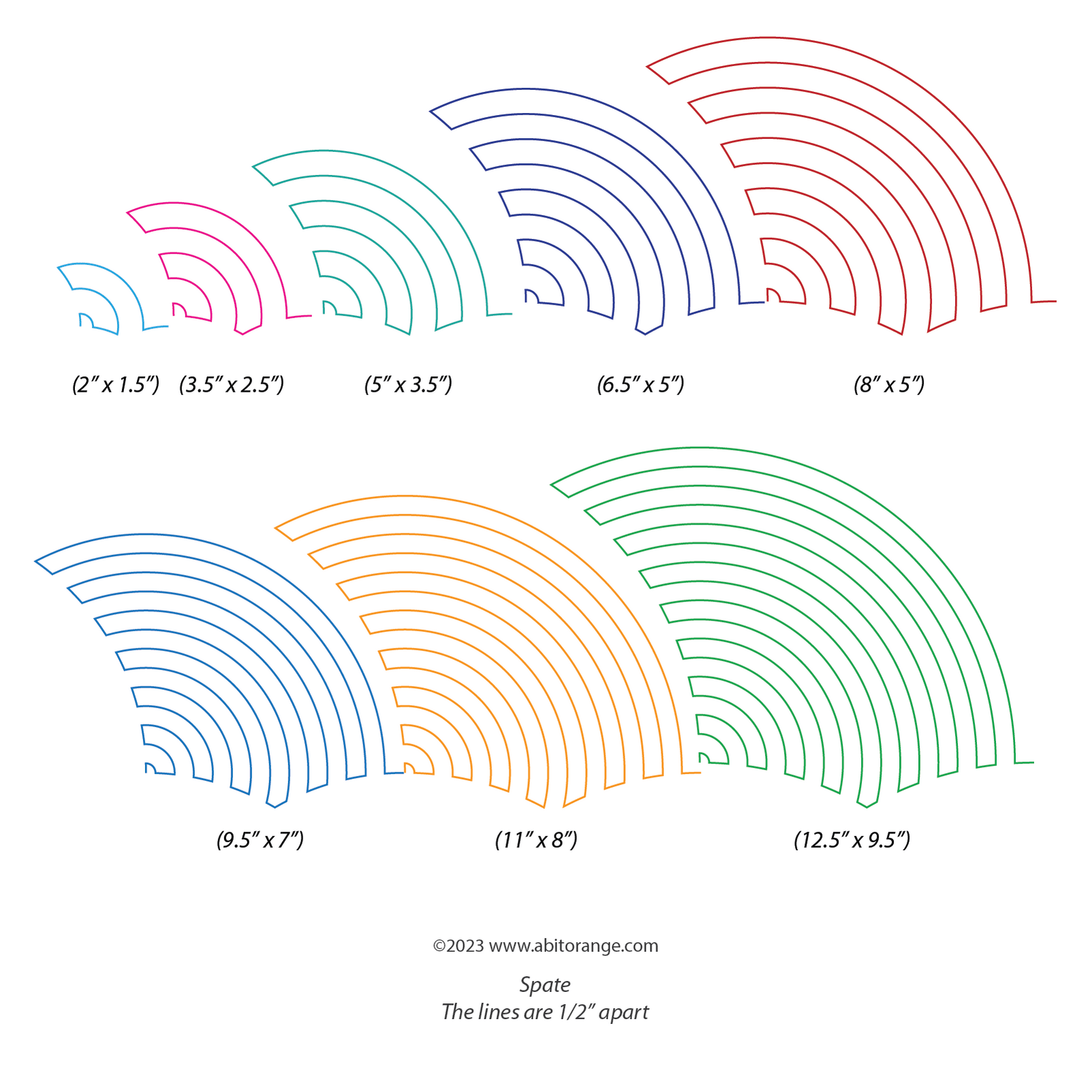 Spate (8 Designs) — A Bit Orange