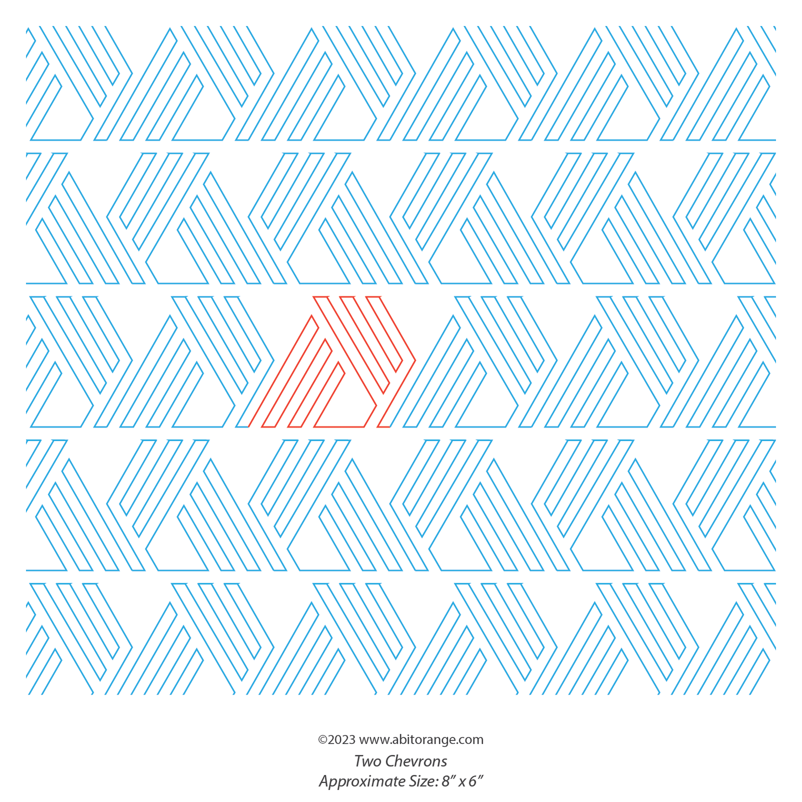 Two Chevrons — A Bit Orange