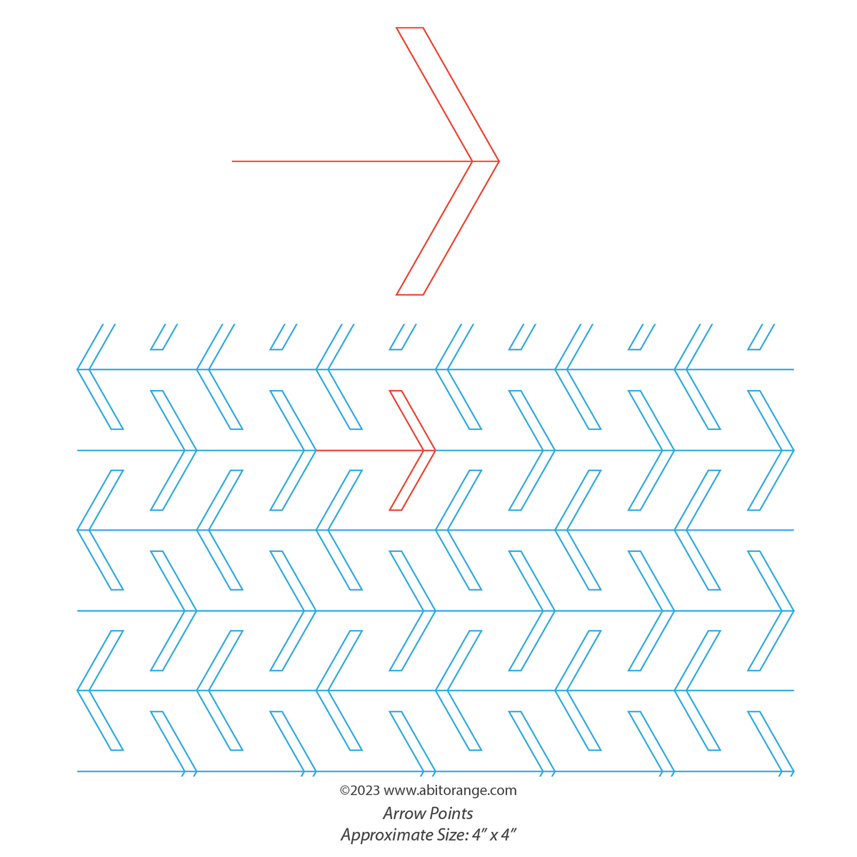 Arrow Points — A Bit Orange