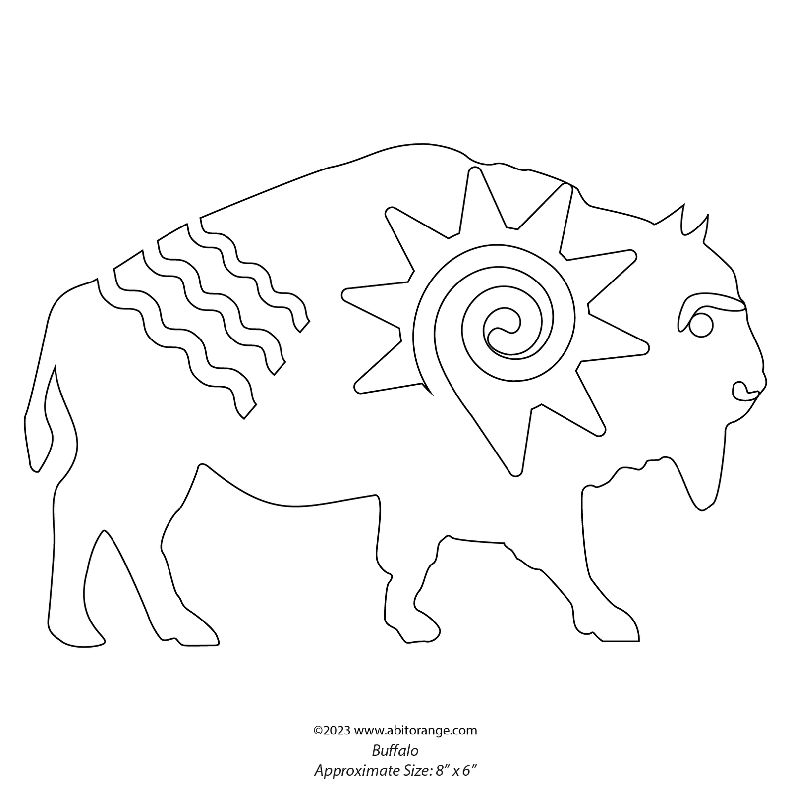 Native American Symbol: Buffalo — A Bit Orange