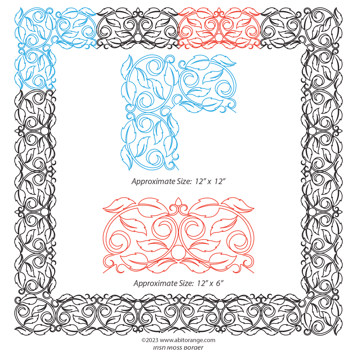 Irish Moss Border Set — A Bit Orange