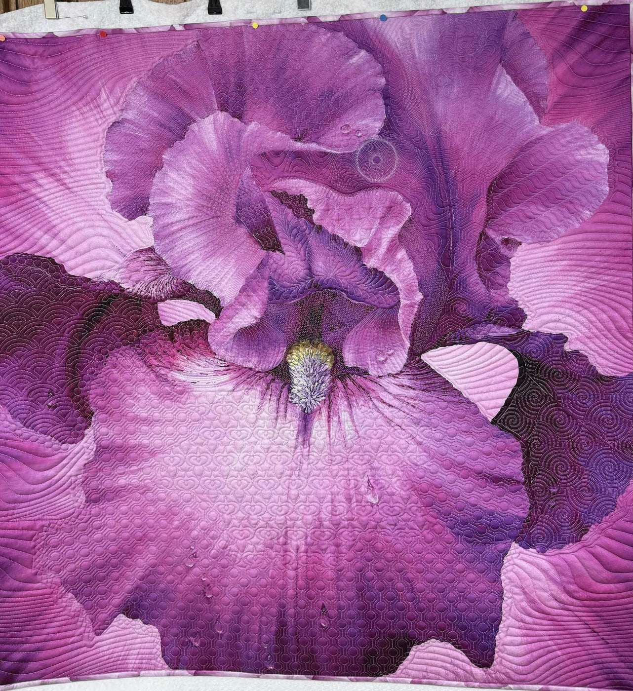 Lush Iris Longarm Digital Quilting Patterns set for Lush by Northcott ...