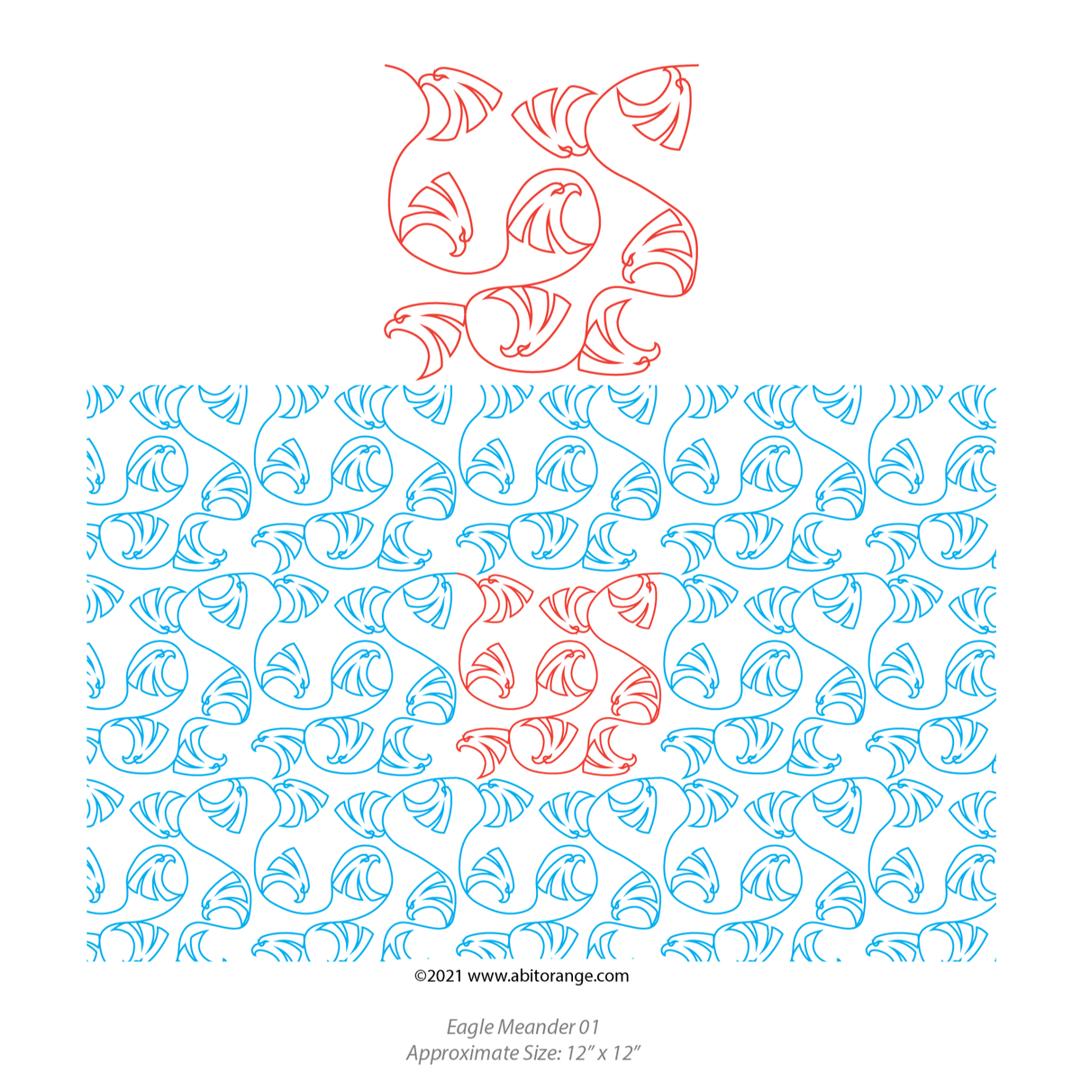 Eagle Meander 01 — A Bit Orange