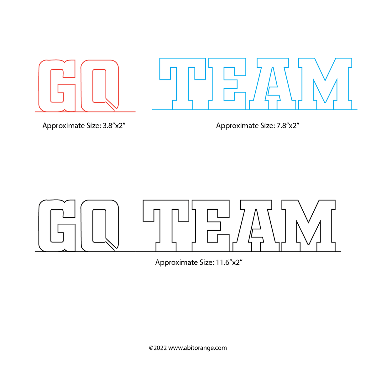 Go Team Go - Sports/schools and kids theme quilt designs for longarm ...