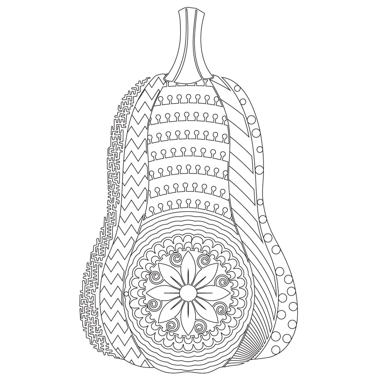 Gourd Dance Gourd — A Bit Orange