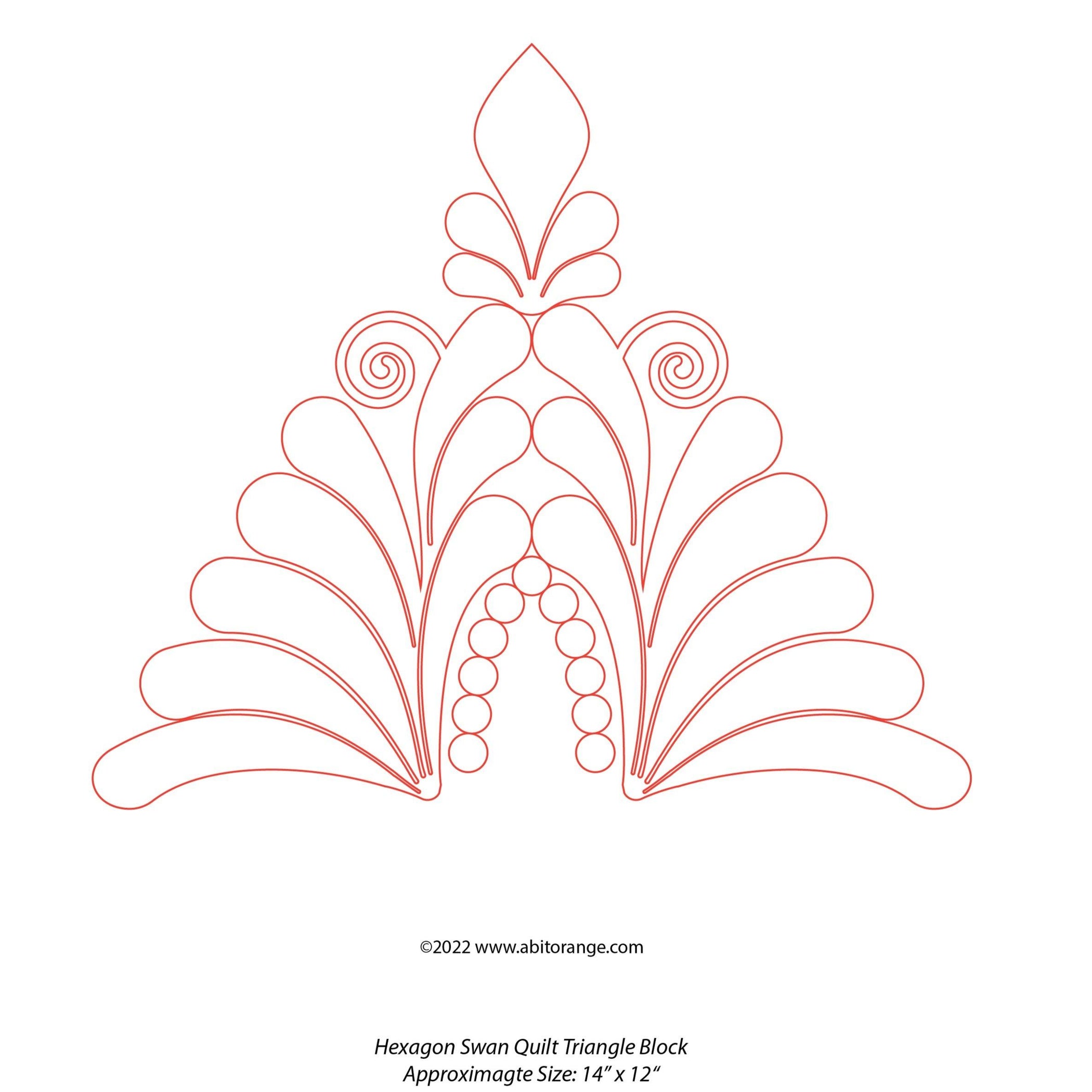 Hexagon Swan Set — A Bit Orange