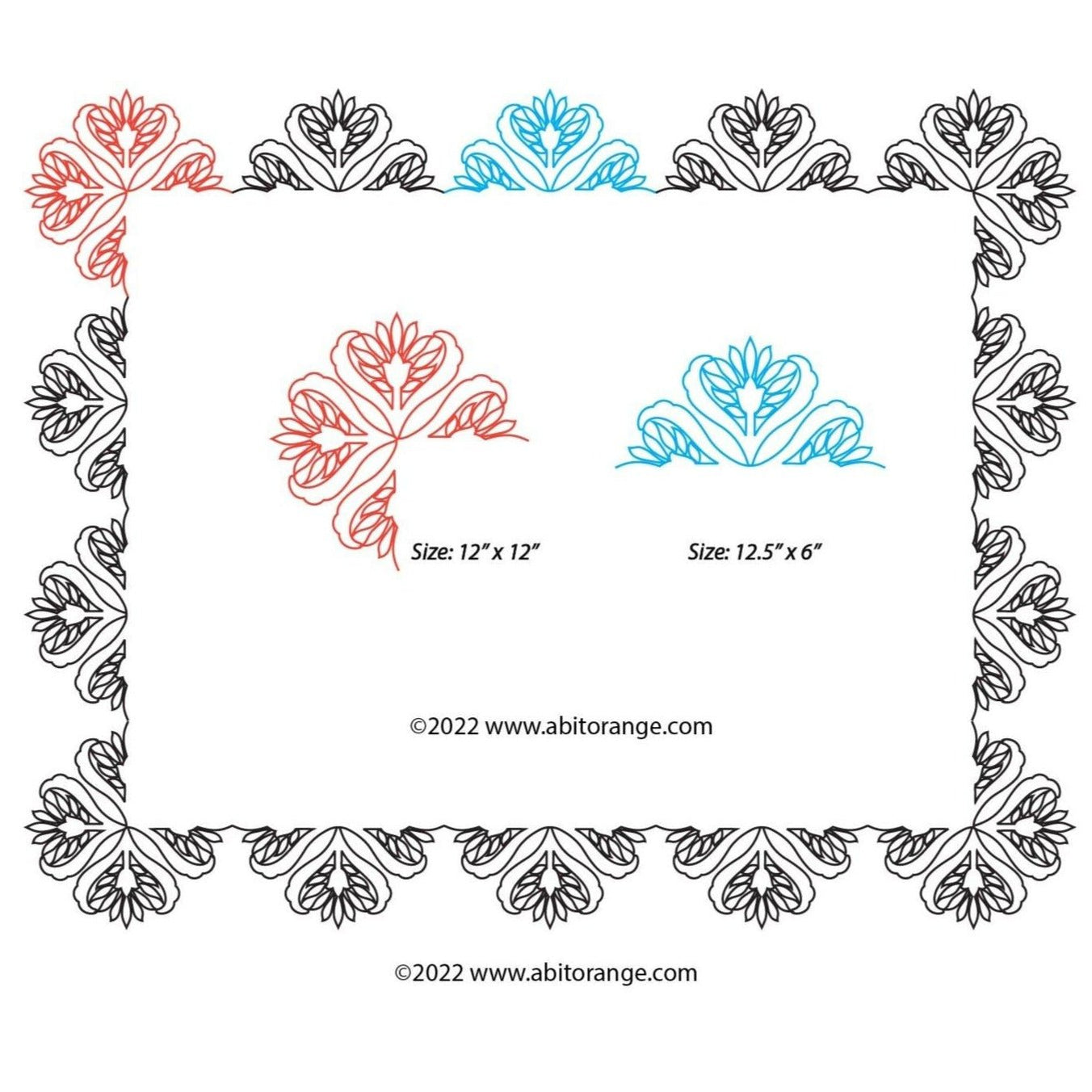 Borders and Corners - Digital Quilting Designs/patterns for longarm ...