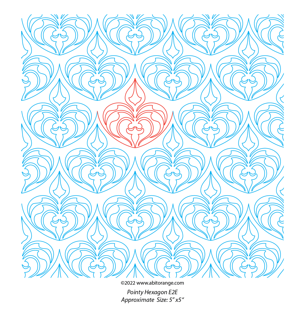 Pointy Hexagon E2E — A Bit Orange