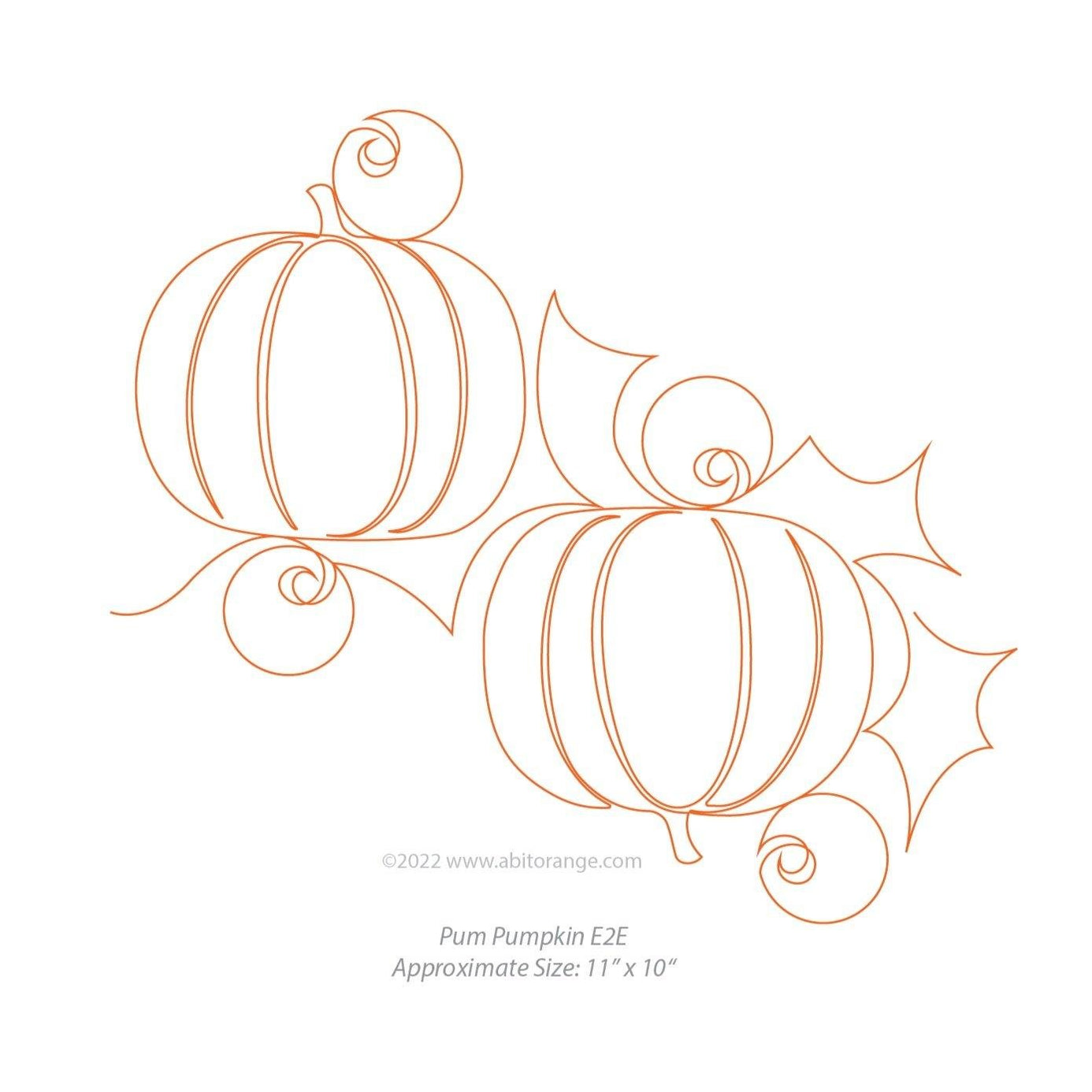 Pum Pumpkin E2E — A Bit Orange