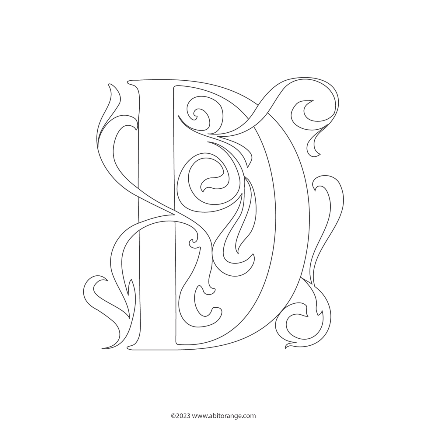 Ratatouille Letters - Alphabets digital quilting designs for longarm ...