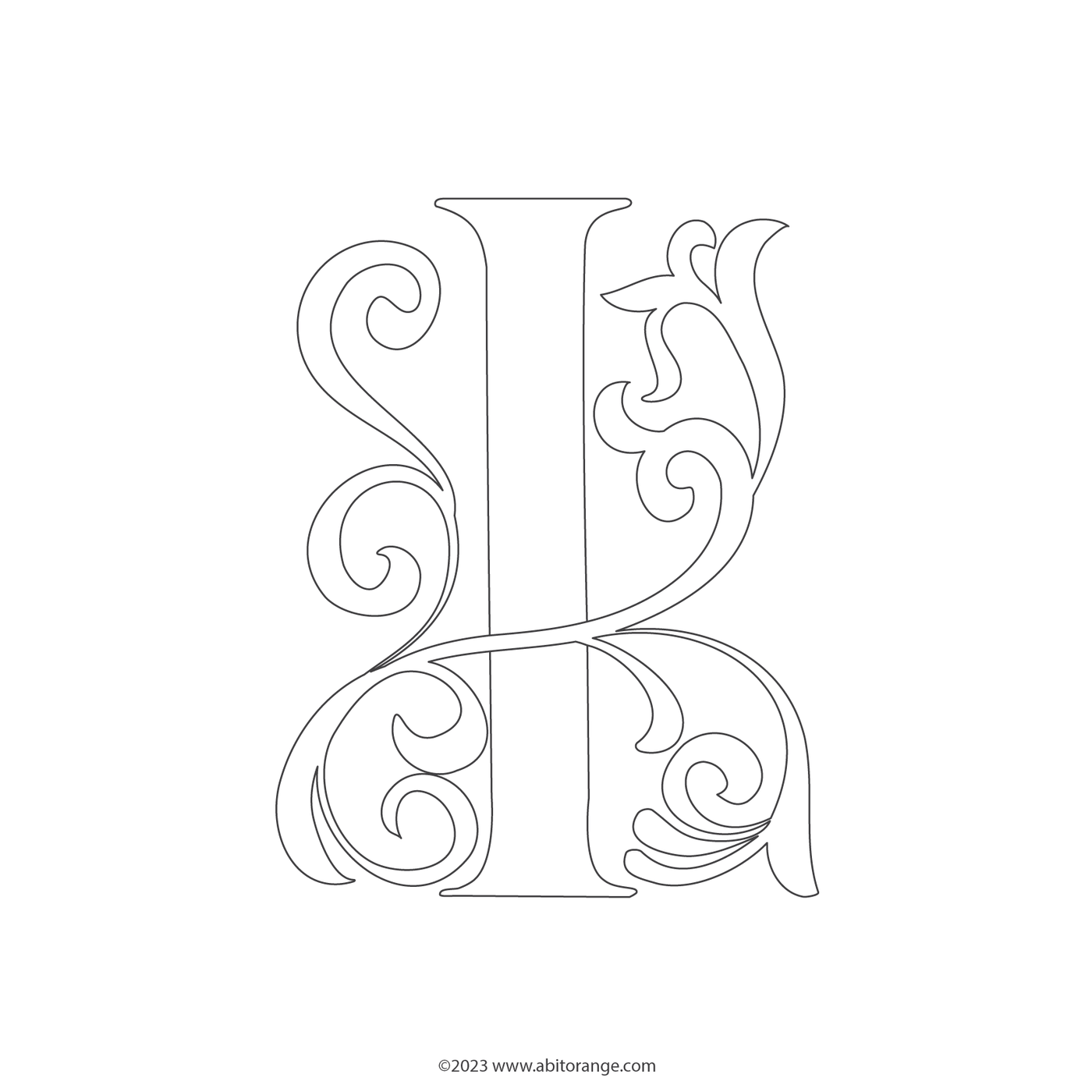 Ratatouille Letters - Alphabets digital quilting designs for longarm ...