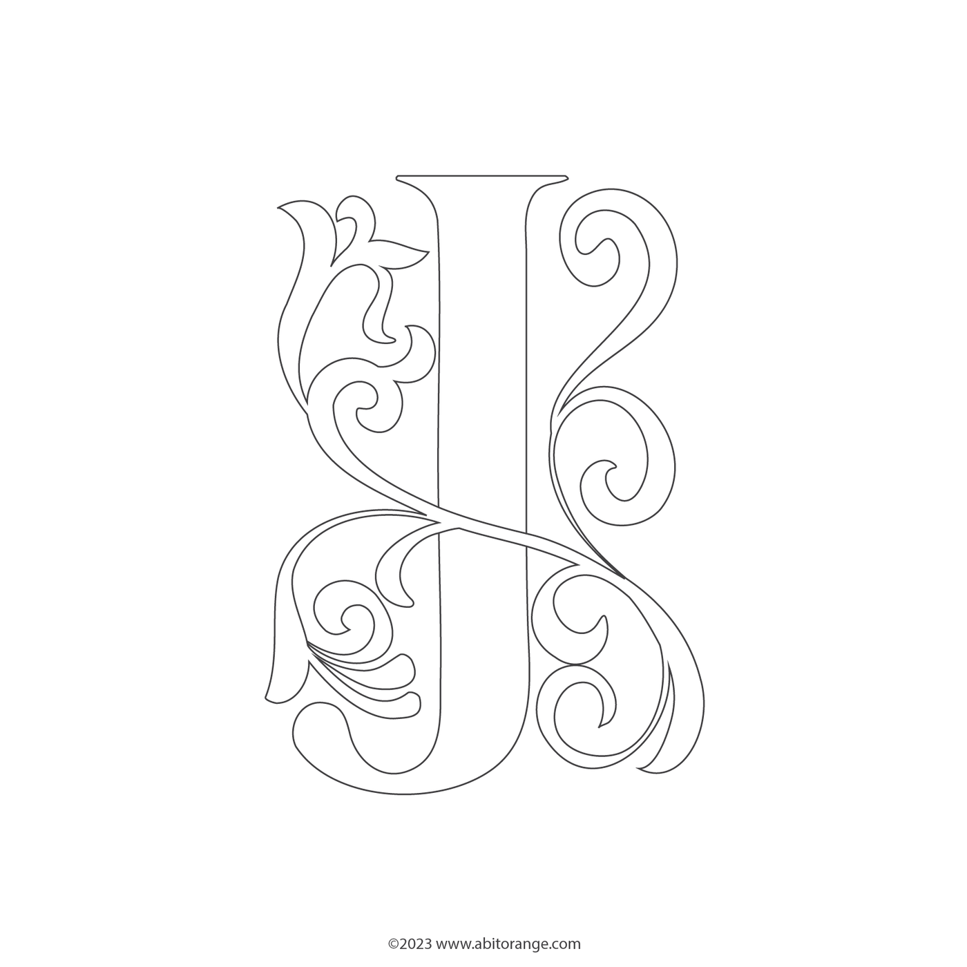 Ratatouille Letters - Alphabets digital quilting designs for longarm ...