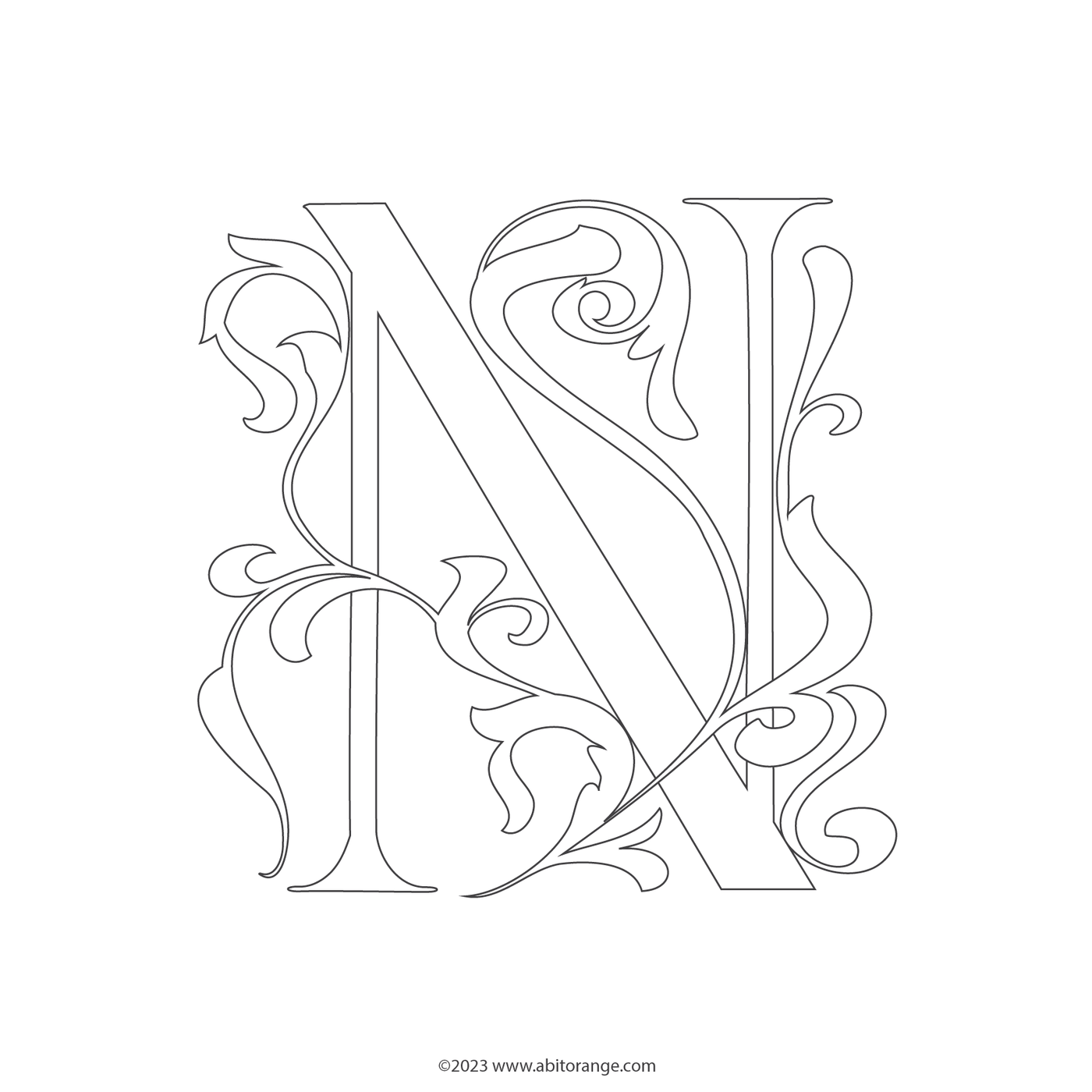 Ratatouille Letters - Alphabets digital quilting designs for longarm ...