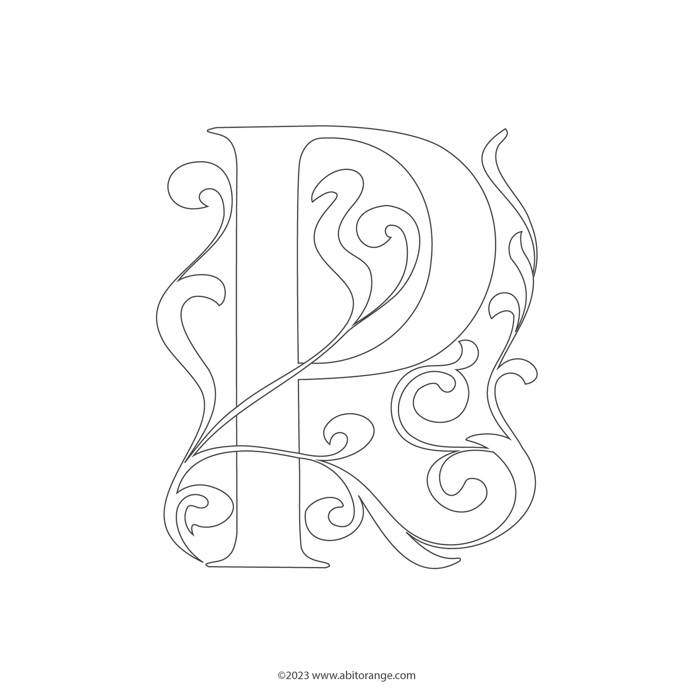 Ratatouille Letters - Alphabets digital quilting designs for longarm ...