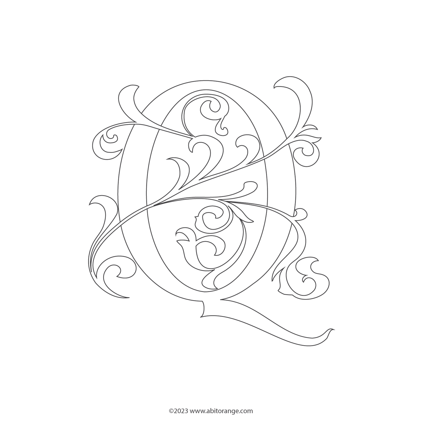 Ratatouille Letters - Alphabets digital quilting designs for longarm ...