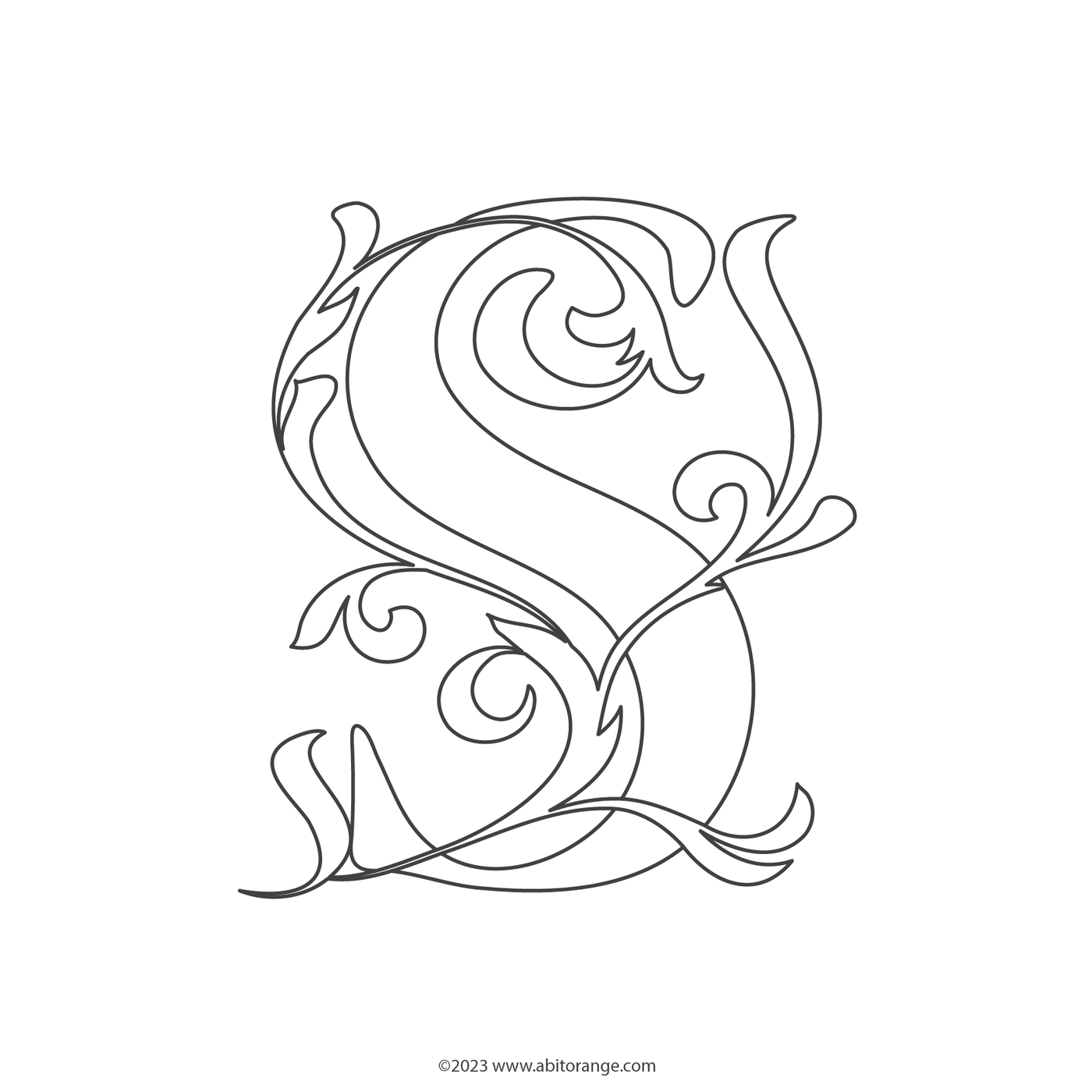 Ratatouille Letters - Alphabets digital quilting designs for longarm ...