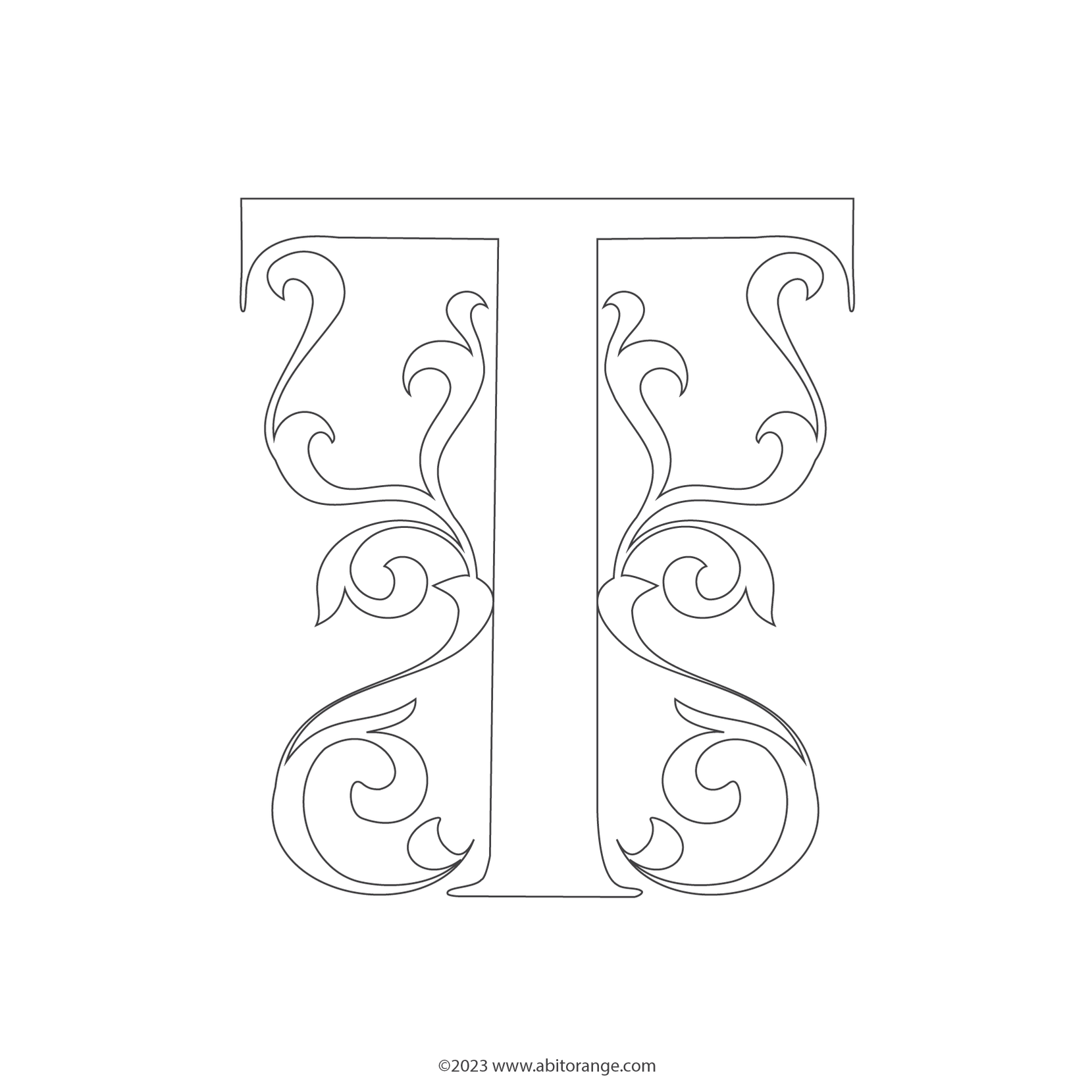 Ratatouille Letters - Alphabets digital quilting designs for longarm ...