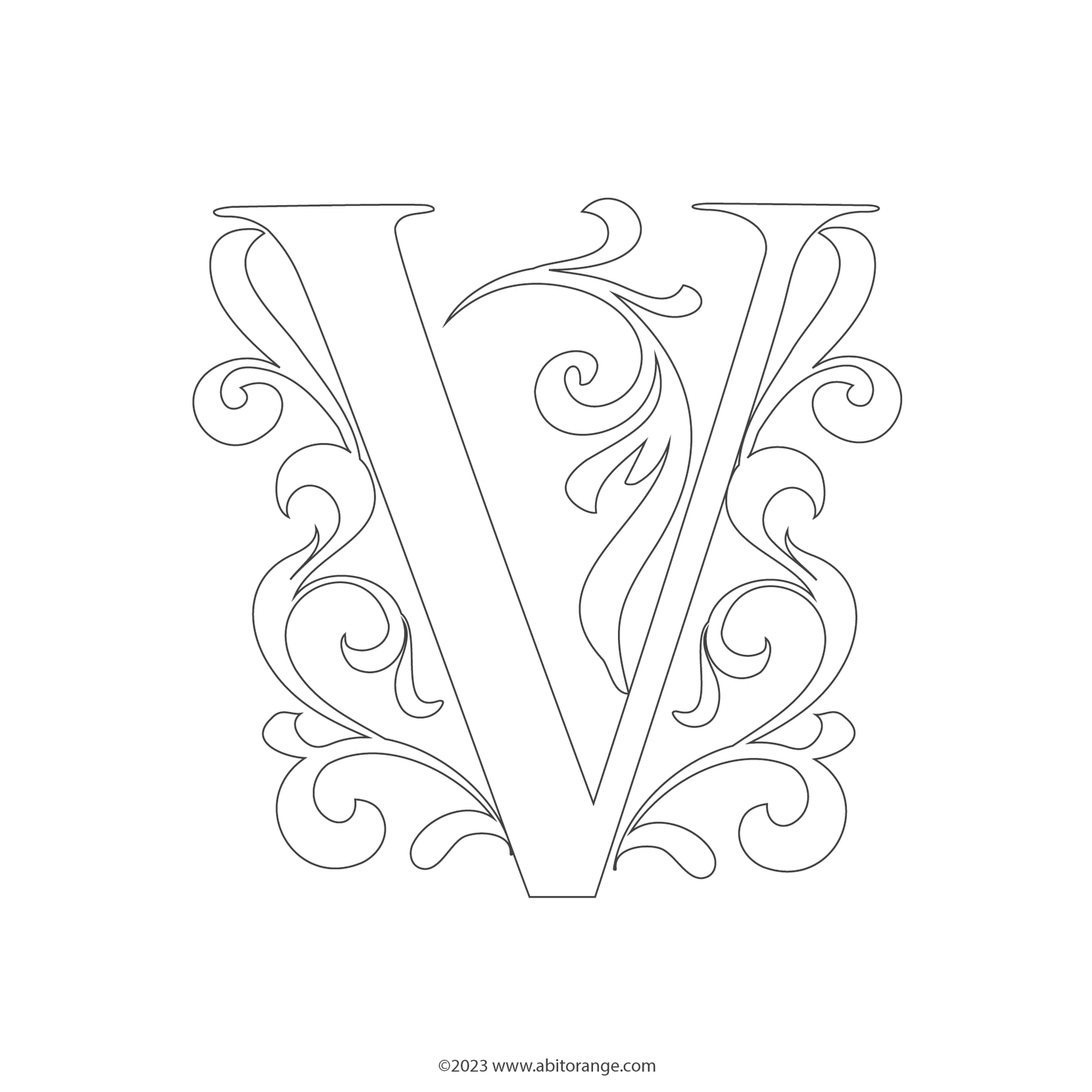 Ratatouille Letters - Alphabets digital quilting designs for longarm ...