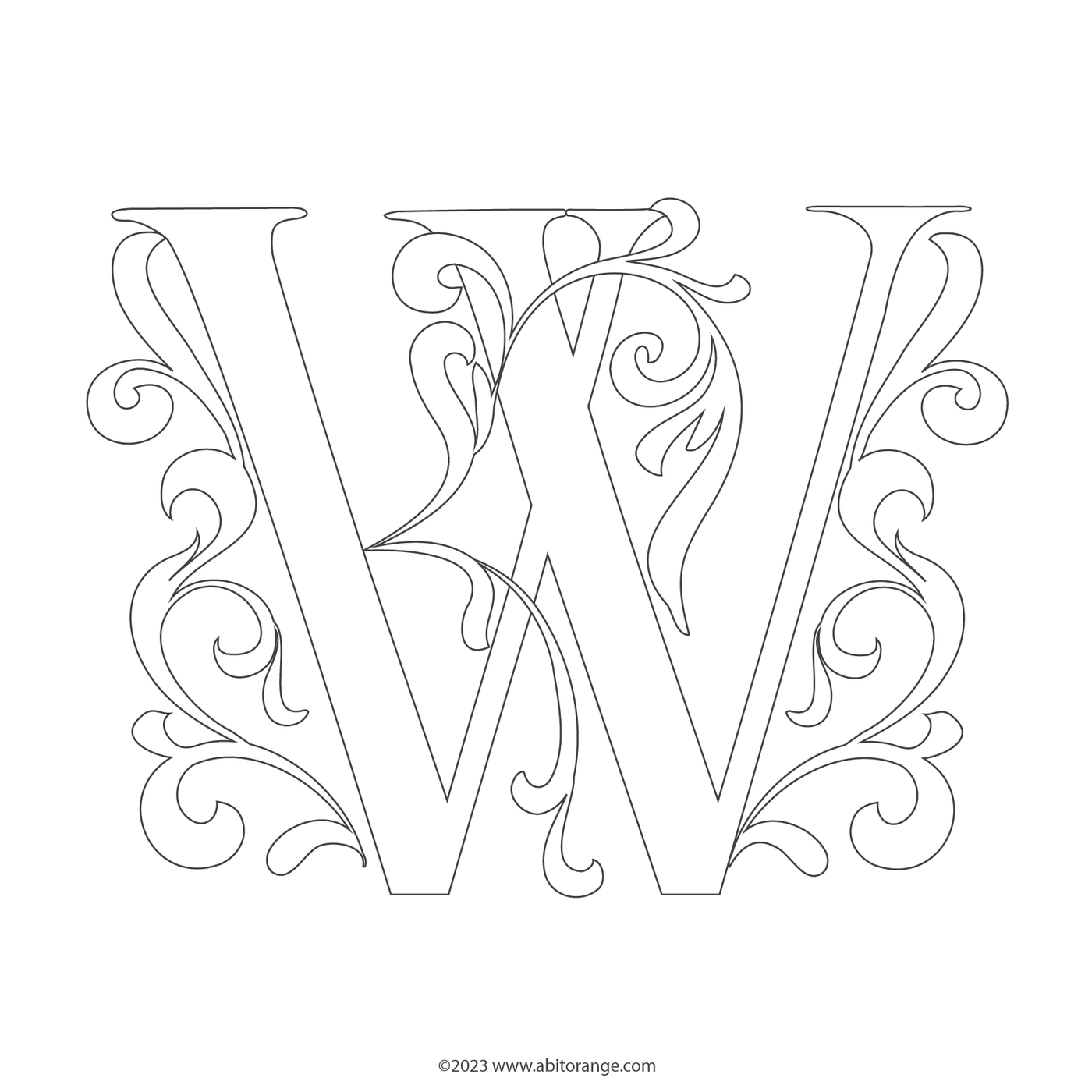 Ratatouille Letters - Alphabets digital quilting designs for longarm ...