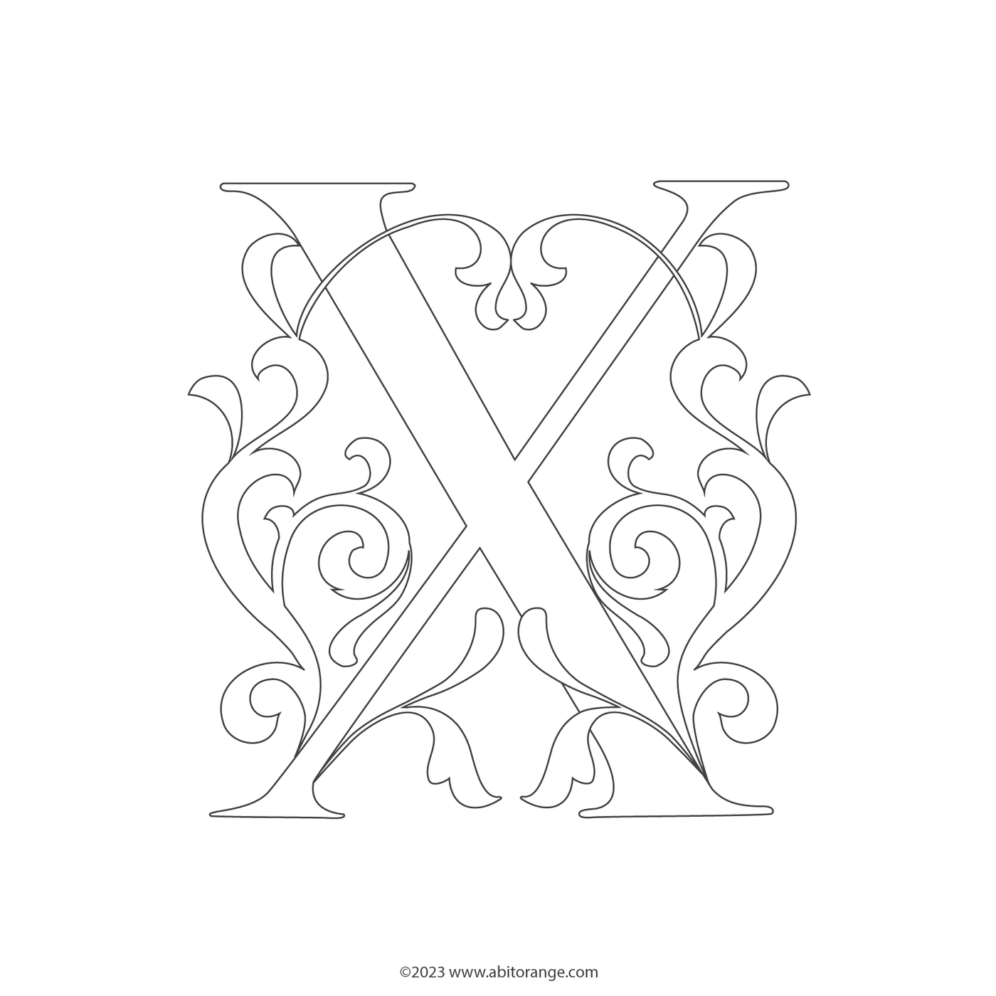 Ratatouille Letters - Alphabets digital quilting designs for longarm ...