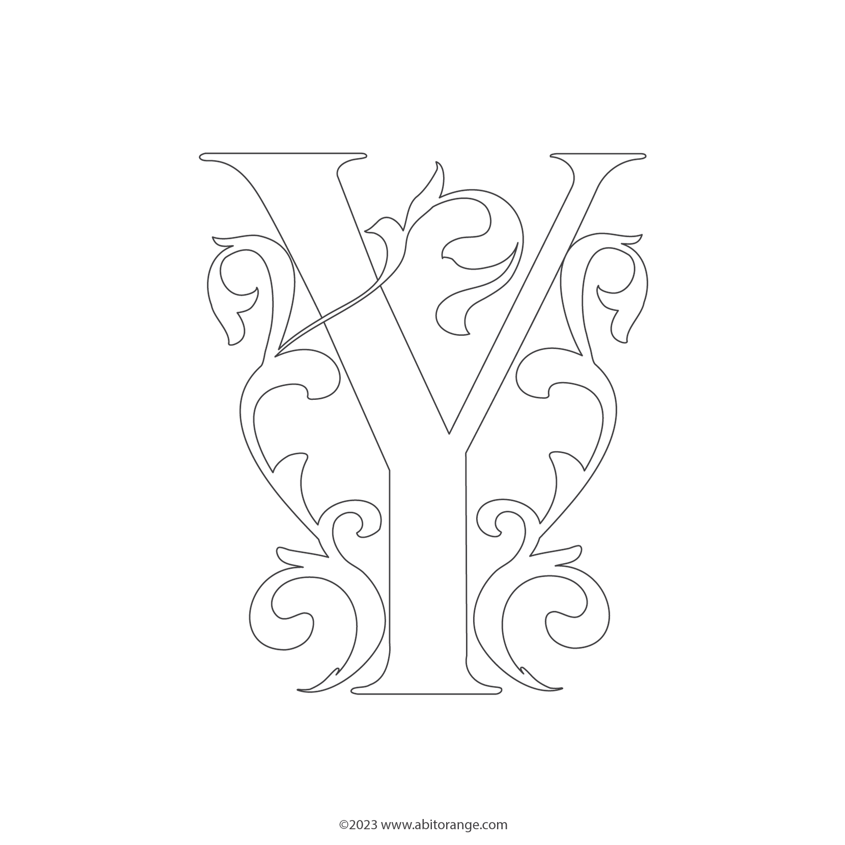 Ratatouille Letters - Alphabets digital quilting designs for longarm ...