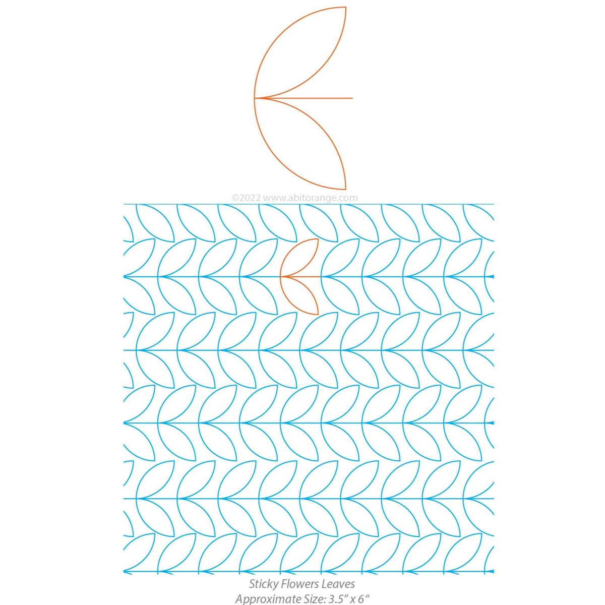 Sticky Flowers Leaves — A Bit Orange